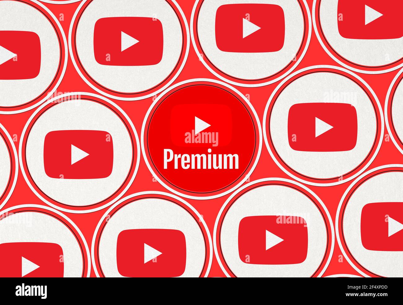 Youtube, Youtube Icon, 3d Render Photo Stock Photo - Alamy