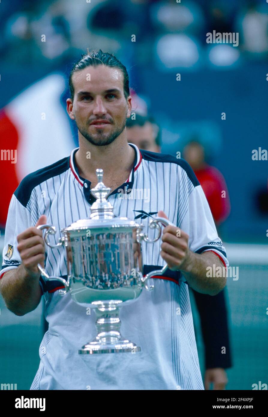 Australian tennis player Pat Rafter, US Open 1998 Stock Photo - Alamy