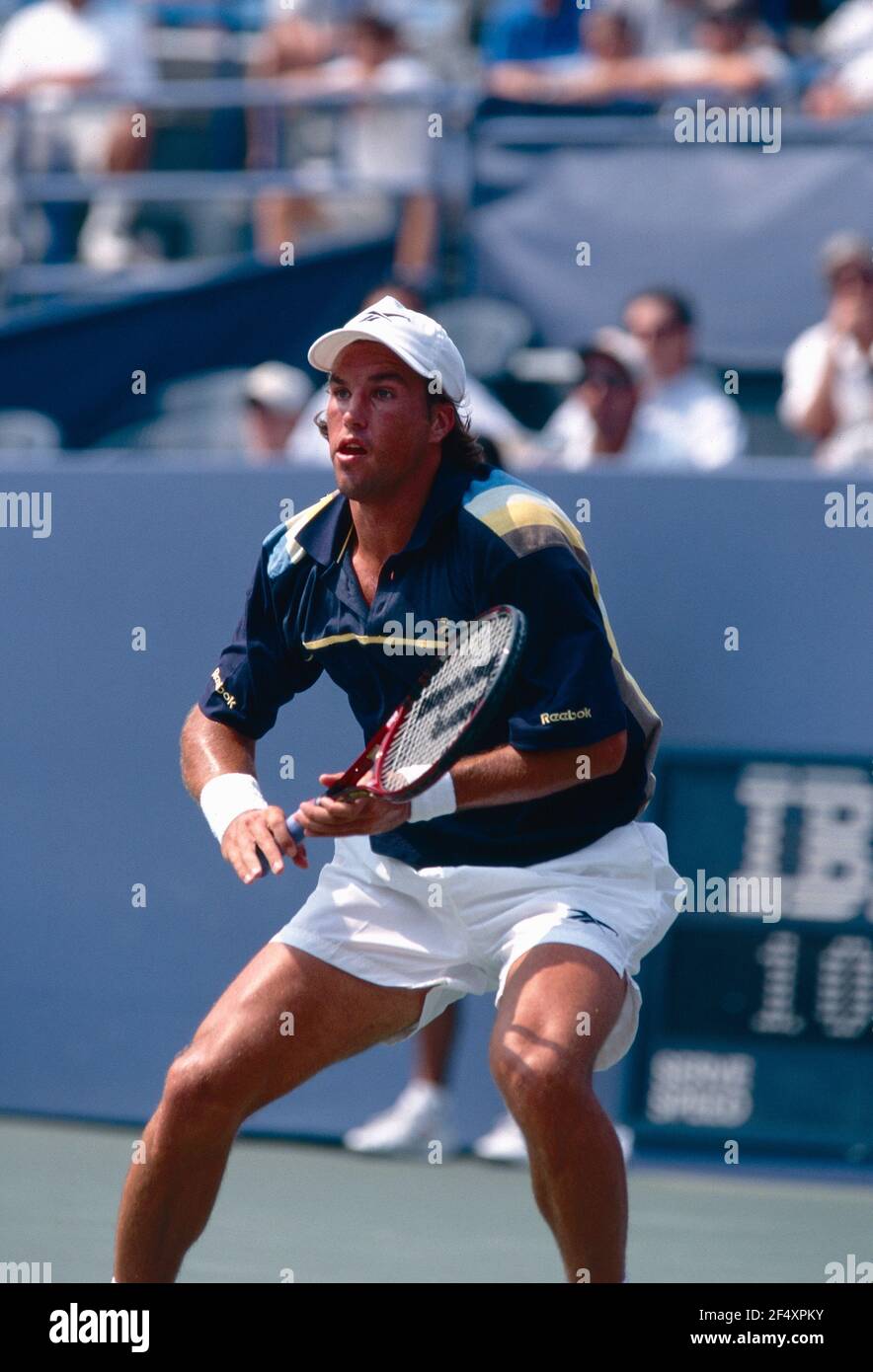 Australian tennis player Pat Rafter, US Open 1990s Stock Photo - Alamy
