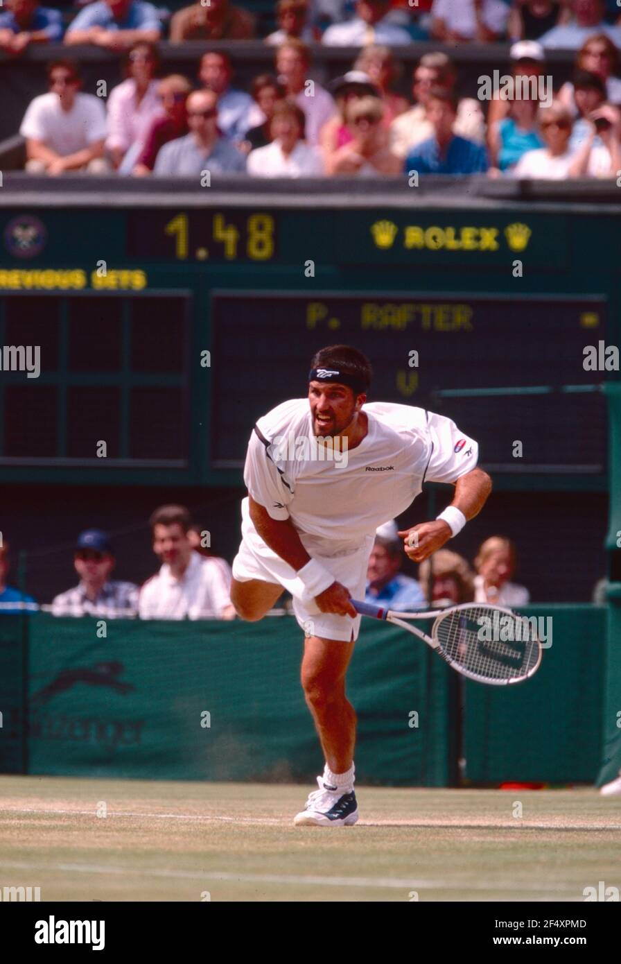 Australian tennis player Pat Rafter, 1990s Stock Photo - Alamy