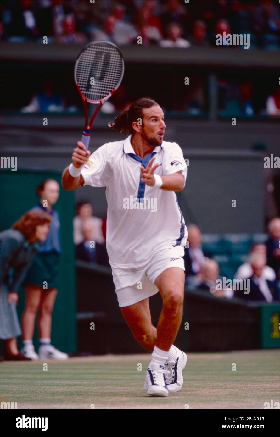 Australian tennis player Pat Rafter, Wimbledon, UK 1990s Stock Photo ...