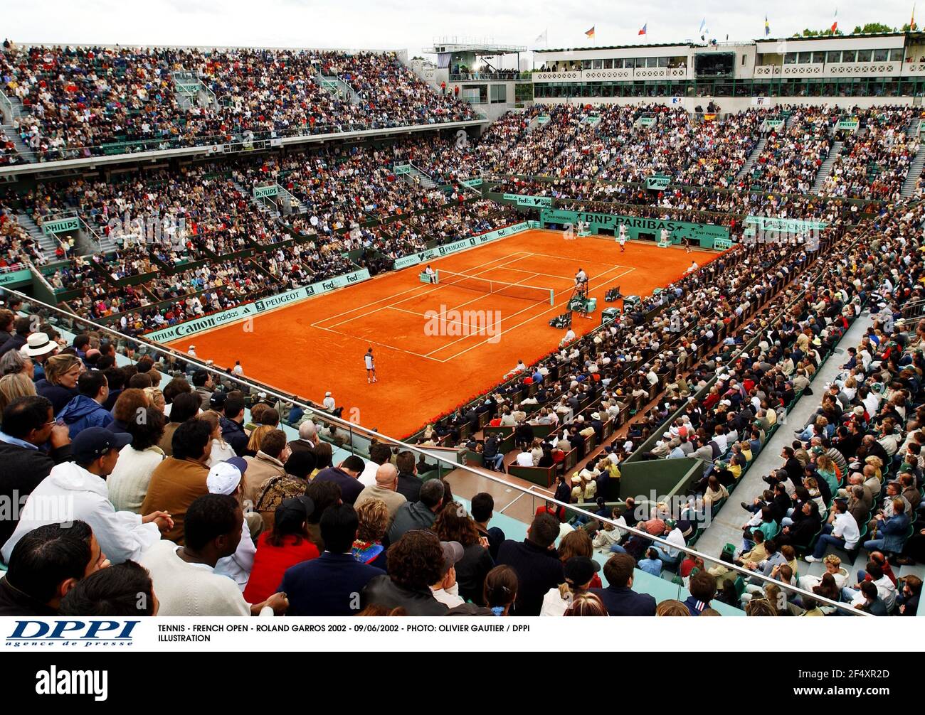 TENNIS - FRENCH OPEN - ROLAND GARROS 2002 - 09/06/2002 - PHOTO: OLIVIER ...