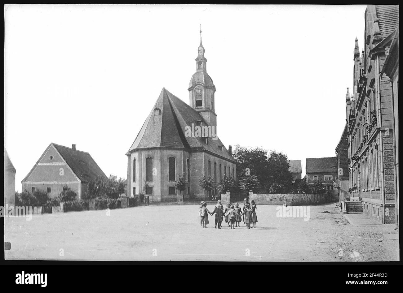Early 20th century protestant church Black and White Stock Photos ...