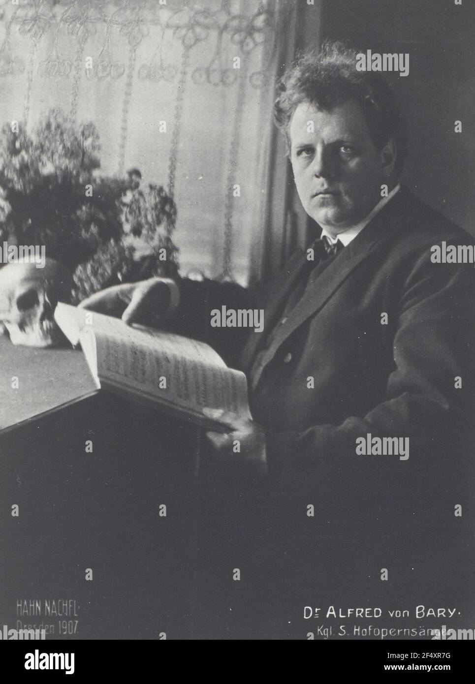 Portrait Alfred by Bary Stock Photo - Alamy