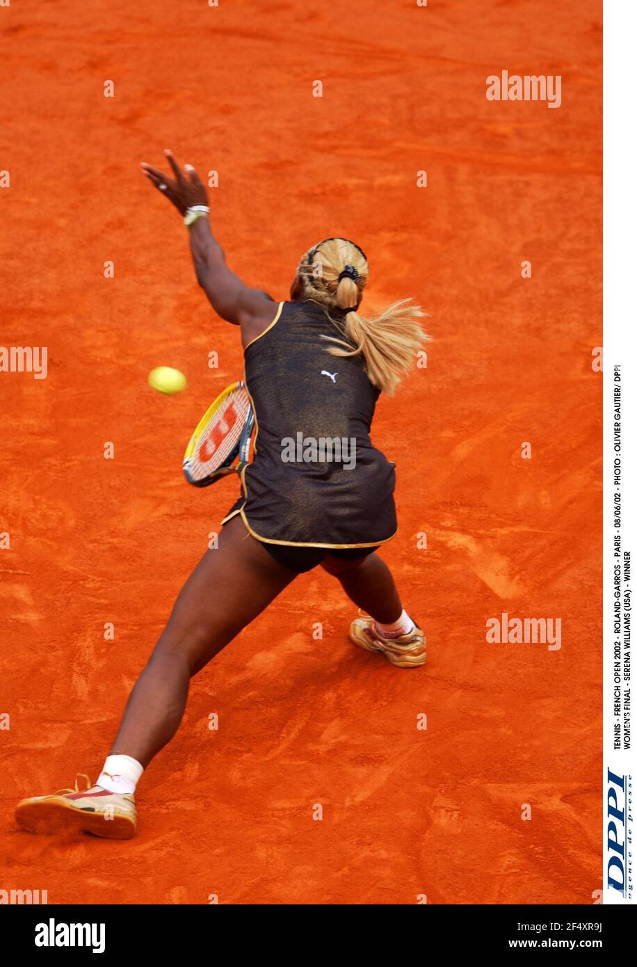 TENNIS - FRENCH OPEN 2002 - ROLAND-GARROS - PARIS - 08/06/02 - PHOTO ...