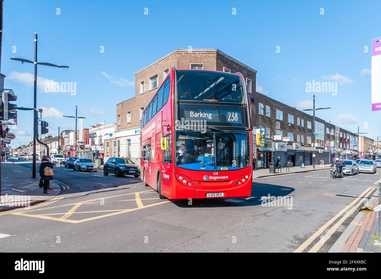 Typical british double decker bus hi-res stock photography and images ...