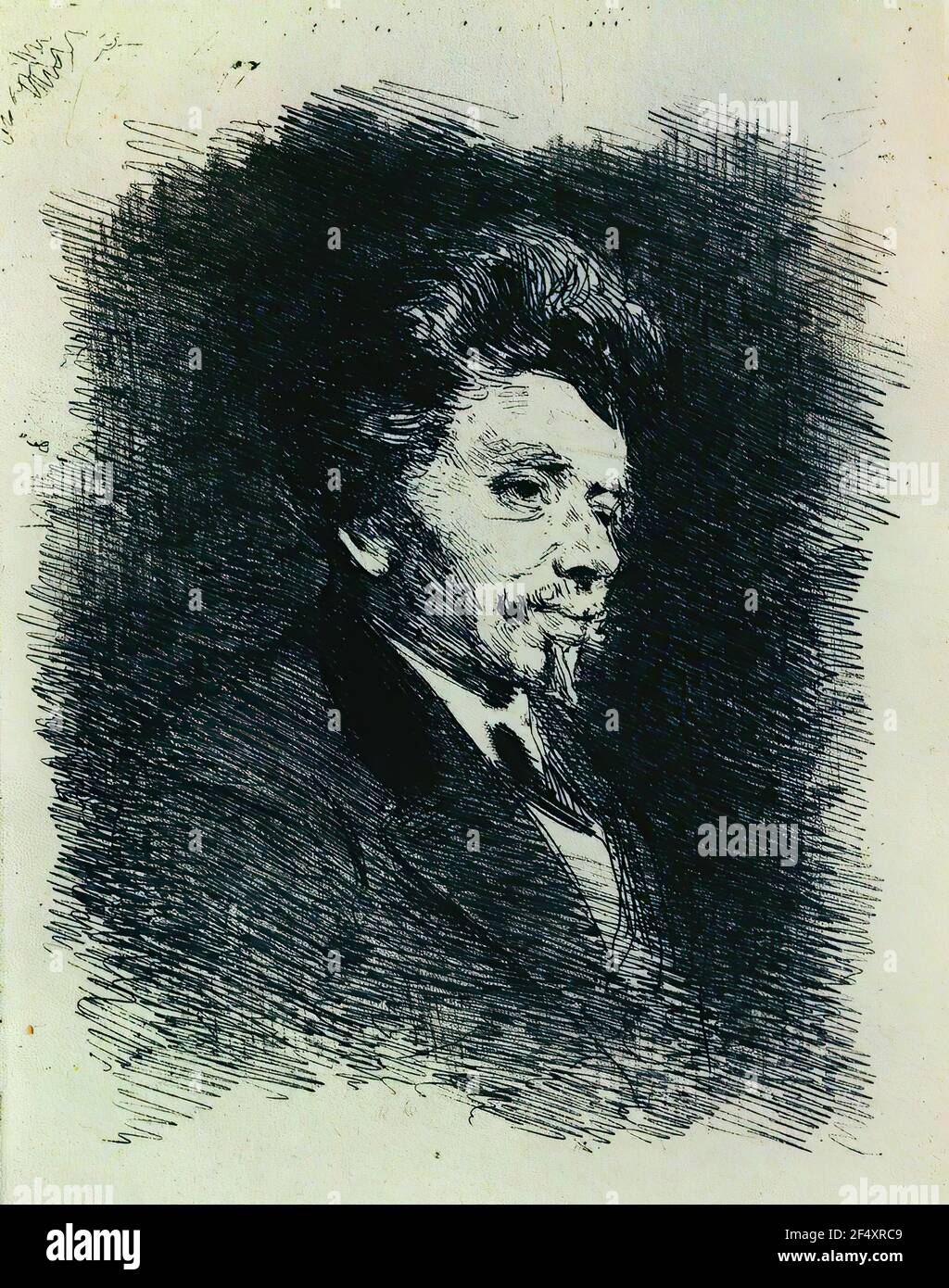 Ilya Repin - Portrait P Schindler Stock Photo - Alamy