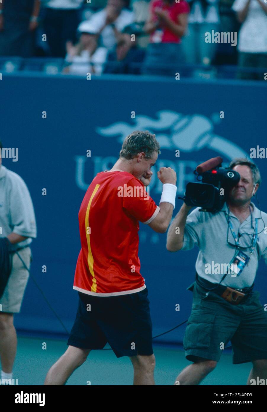 Australian tennis player Lleyton Hewitt, US Open 2001 Stock Photo - Alamy