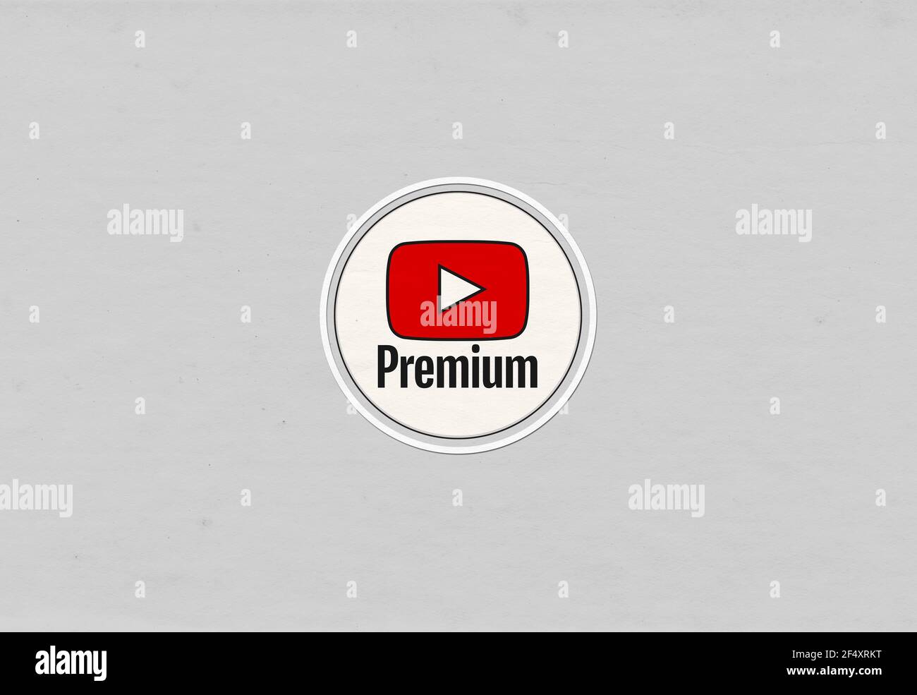 Youtube, Youtube Icon, 3d Render Photo Stock Photo - Alamy