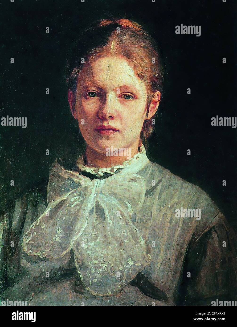 Ilya Repin - Portrait S Ilya Repin a Stock Photo - Alamy