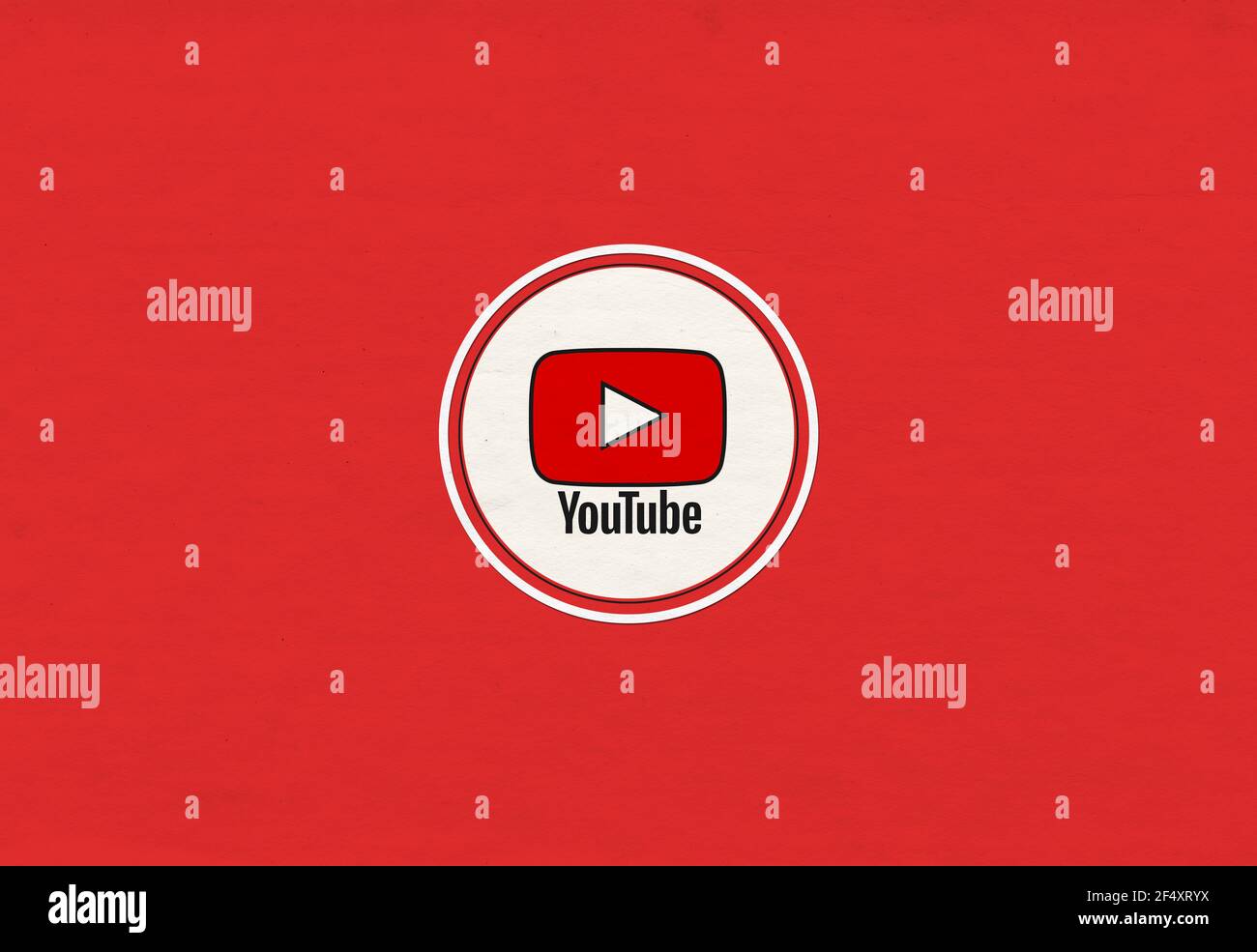 Youtube, Youtube Icon, 3d Render Photo Stock Photo - Alamy