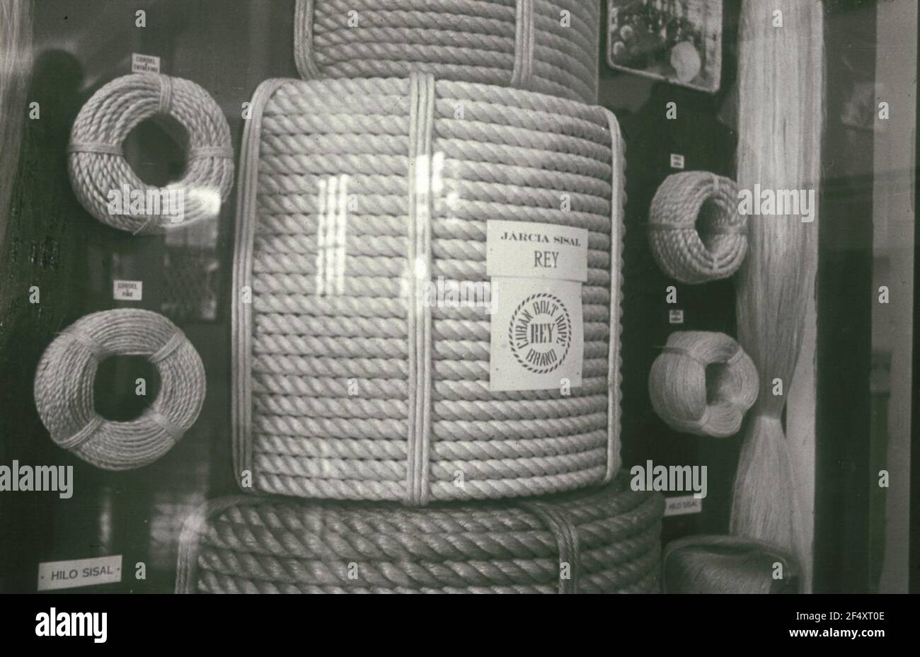 Travel Photos Mexico. Showcase food with ropes and shipping Stock Photo ...