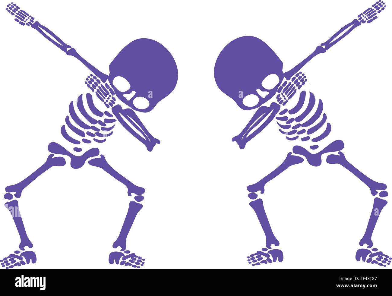 Skeleton dab, A group of skeletons dabbing Stock Vector Image & Art - Alamy