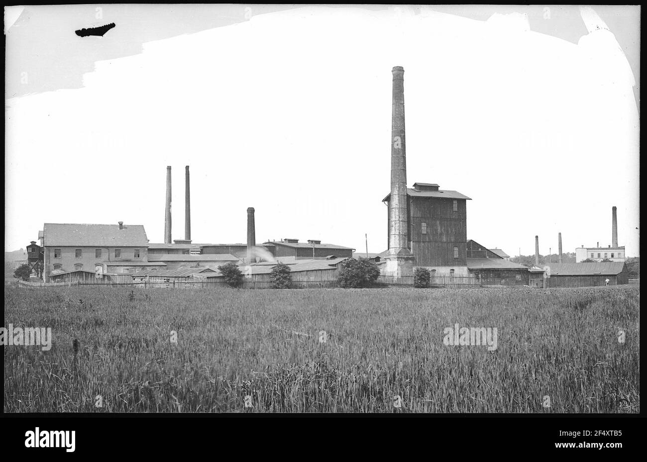 Freiberg. Fertilizer factory Schippan from the north Stock Photo - Alamy