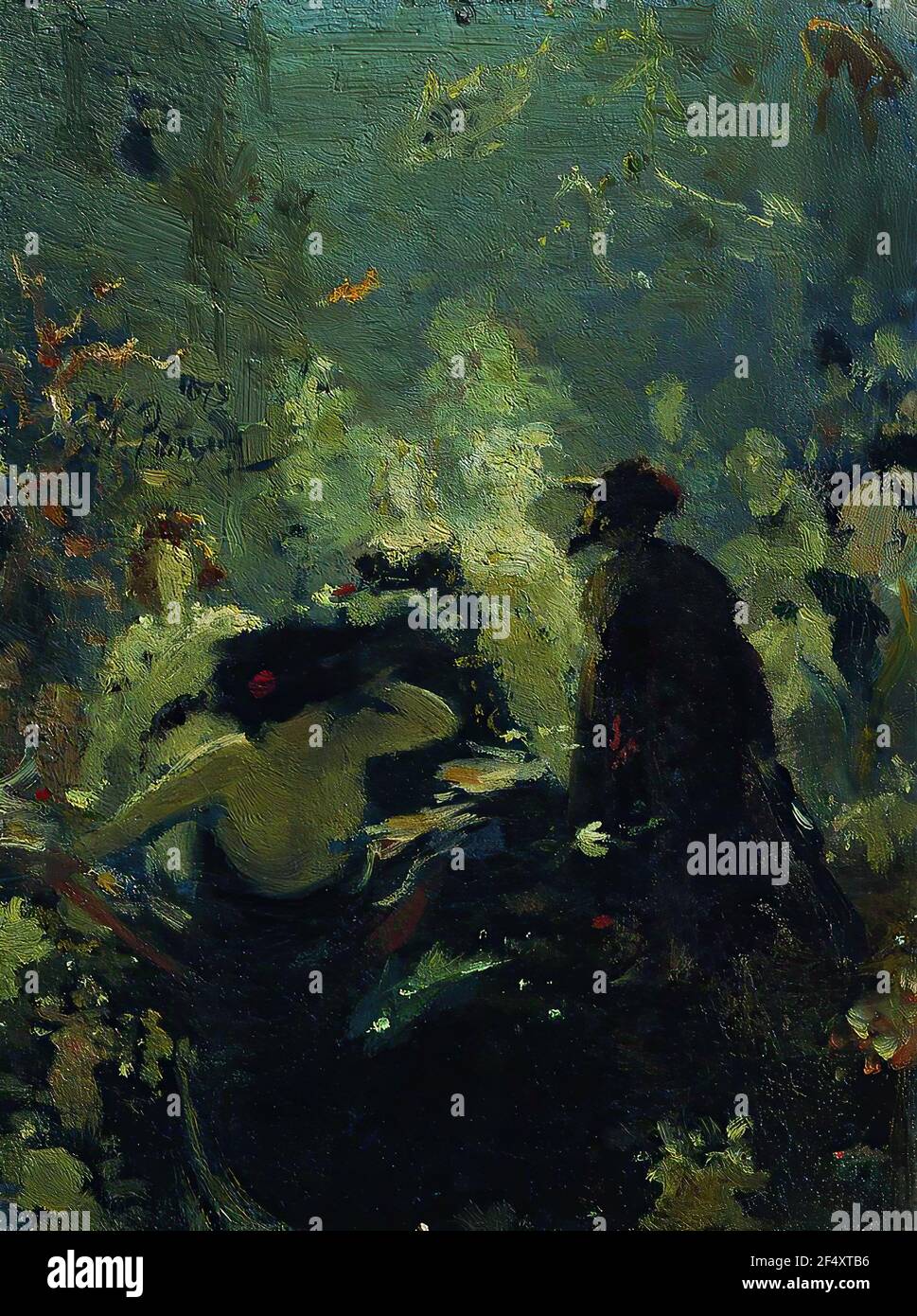 Ilya Repin - Sadko Underwater Kingdom 1875 Stock Photo - Alamy