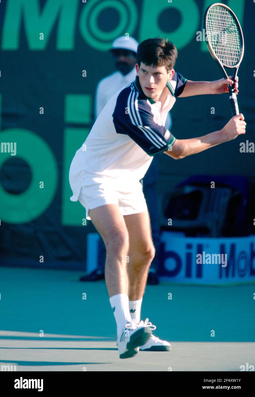 British tennis player Tim Henman, 1990s Stock Photo - Alamy