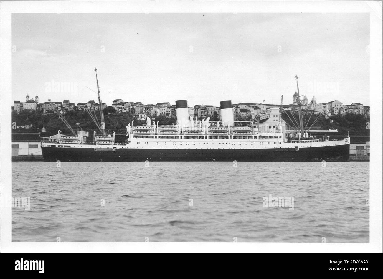 Passenger ship "Monte Rosa Stock Photo - Alamy