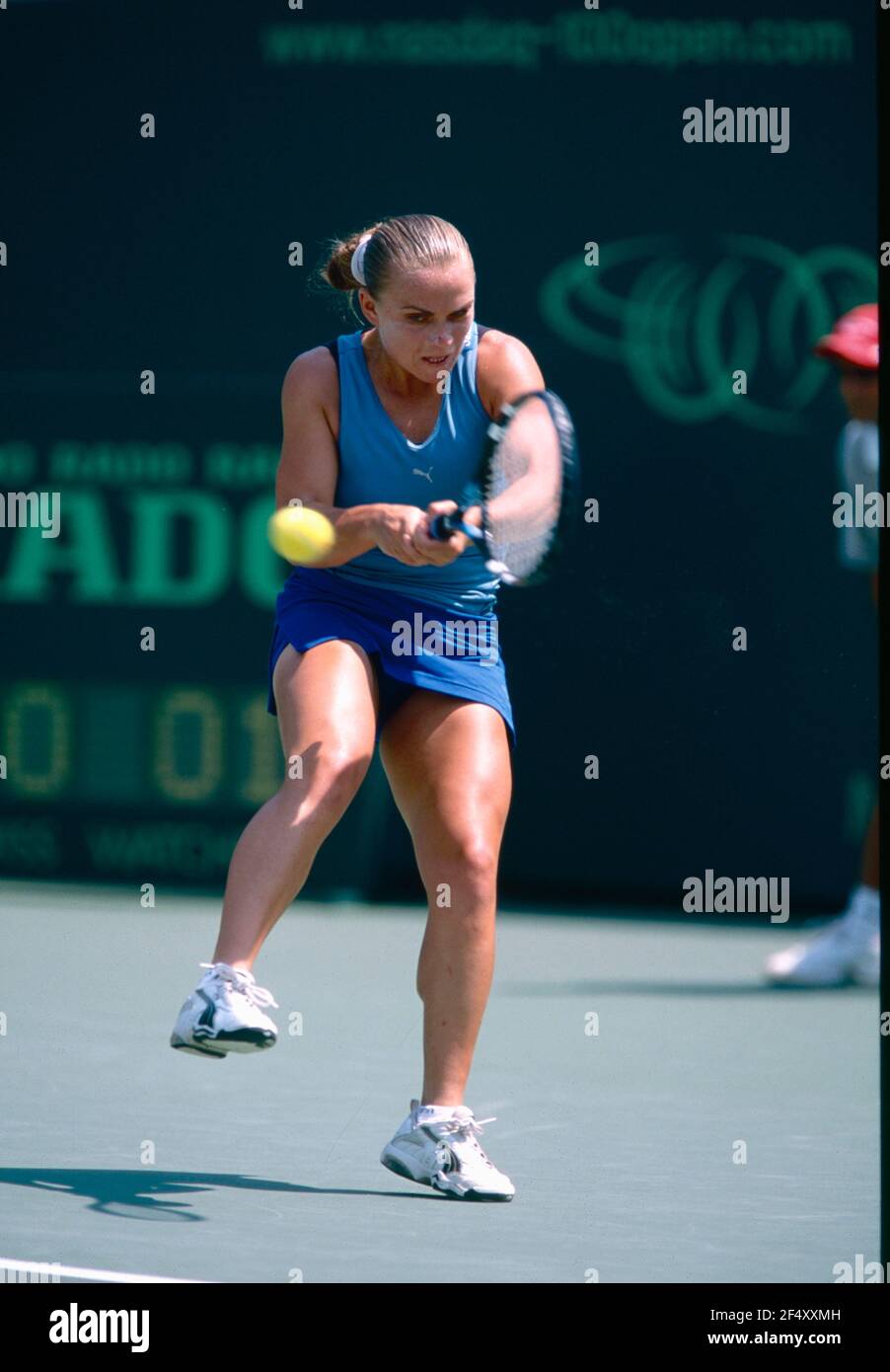 Russian tennis player Alexandra Panova, 2002 Stock Photo - Alamy