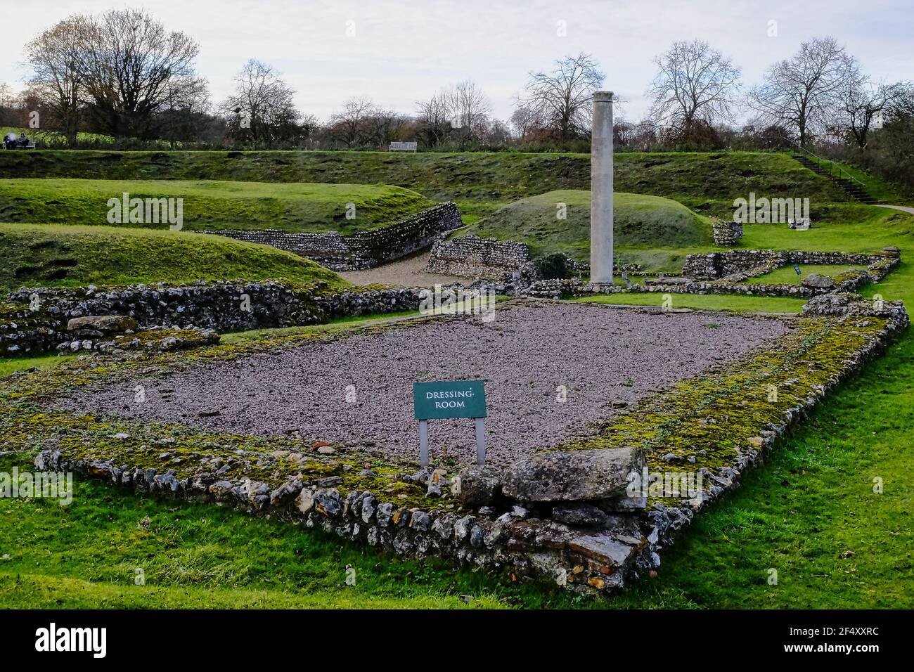 Roman Ruins At Verulamium Park High Resolution Stock Photography and ...