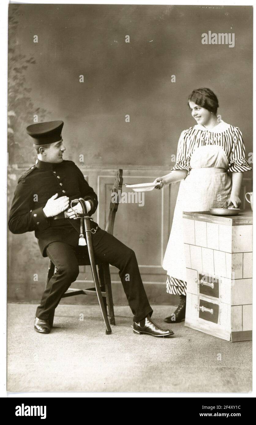 Artillery kitchen Meissen. Artillery kitchen Stock Photo - Alamy