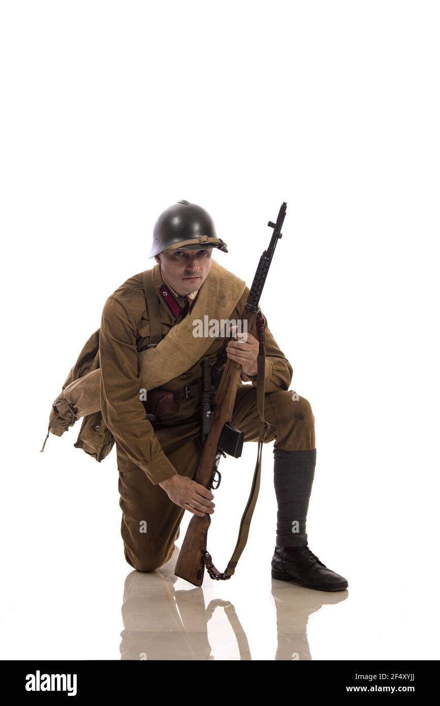 Ww2 reenactment equipment Cut Out Stock Images & Pictures - Alamy