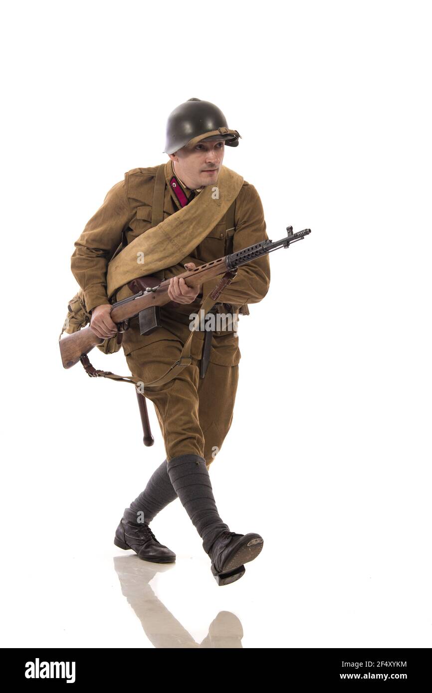 American Soldiers Running