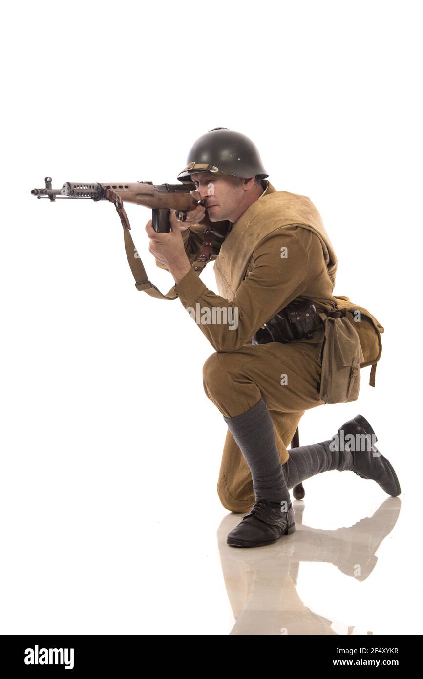 Ww2 officer running hi-res stock photography and images - Alamy