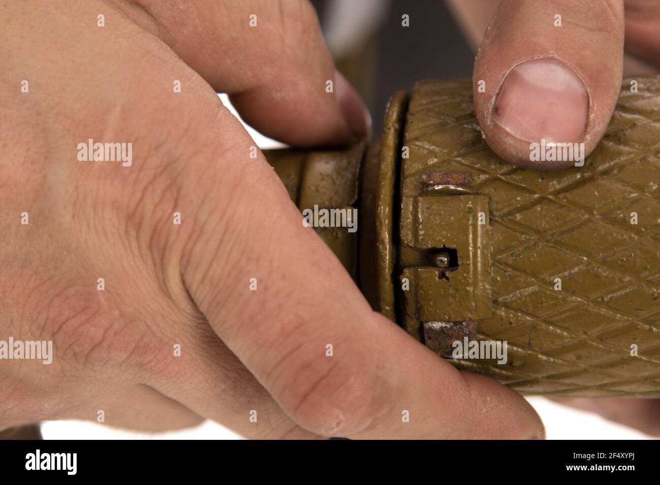 Details of uniforms and weapons in the hands of ordinary soldiers of ...