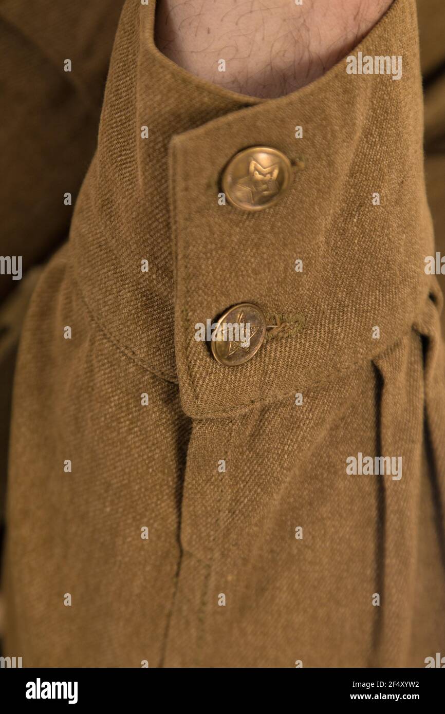Details of uniforms and weapons in the hands of ordinary soldiers of ...