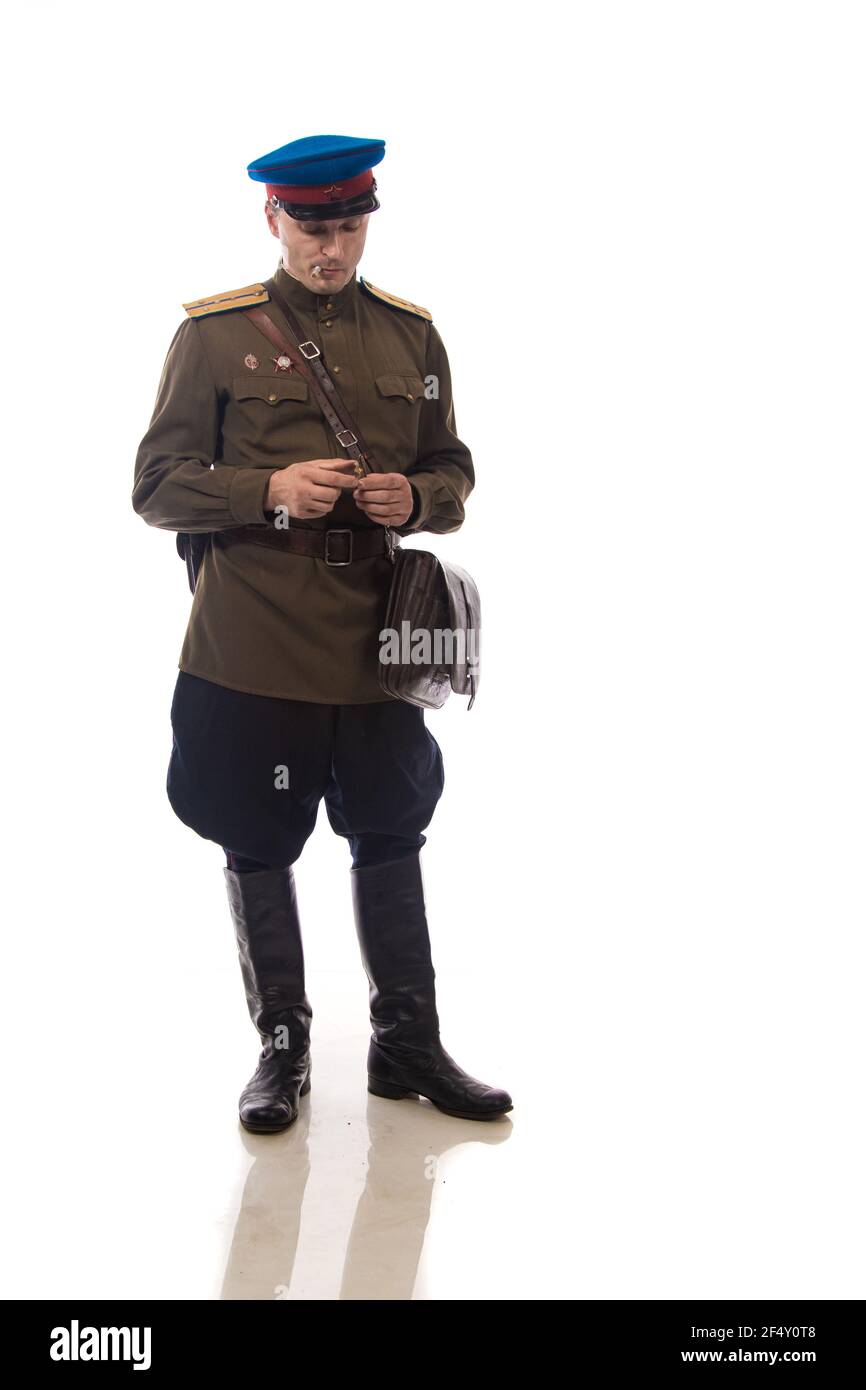 Old man cigar in front Cut Out Stock Images & Pictures - Alamy