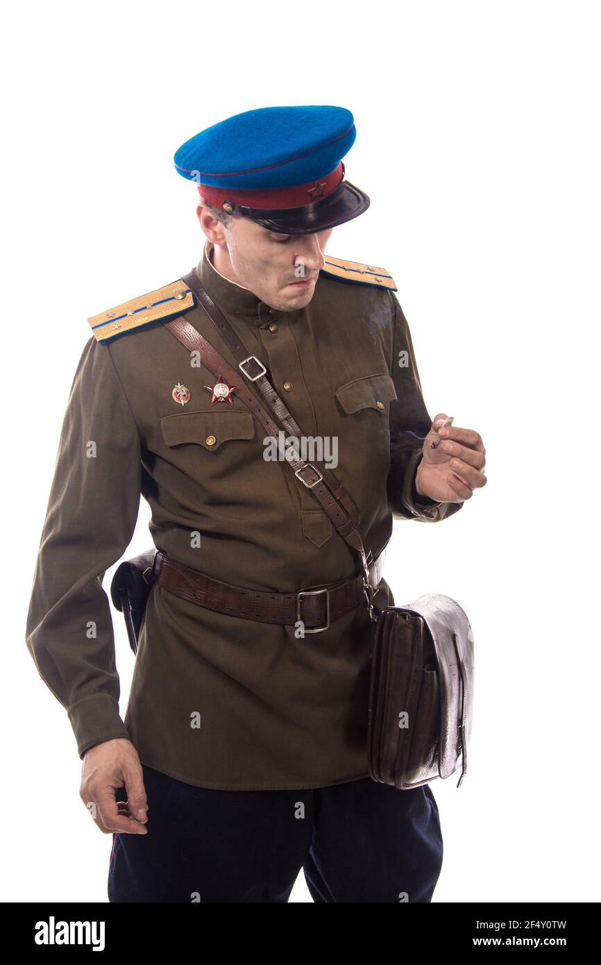 Old man cigar in front Cut Out Stock Images & Pictures - Alamy