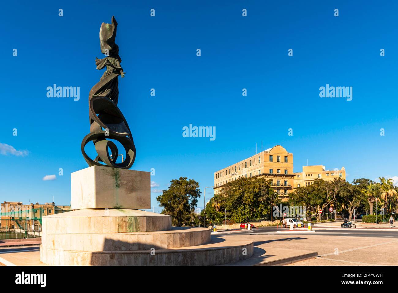Independence square valletta malta hi-res stock photography and images ...