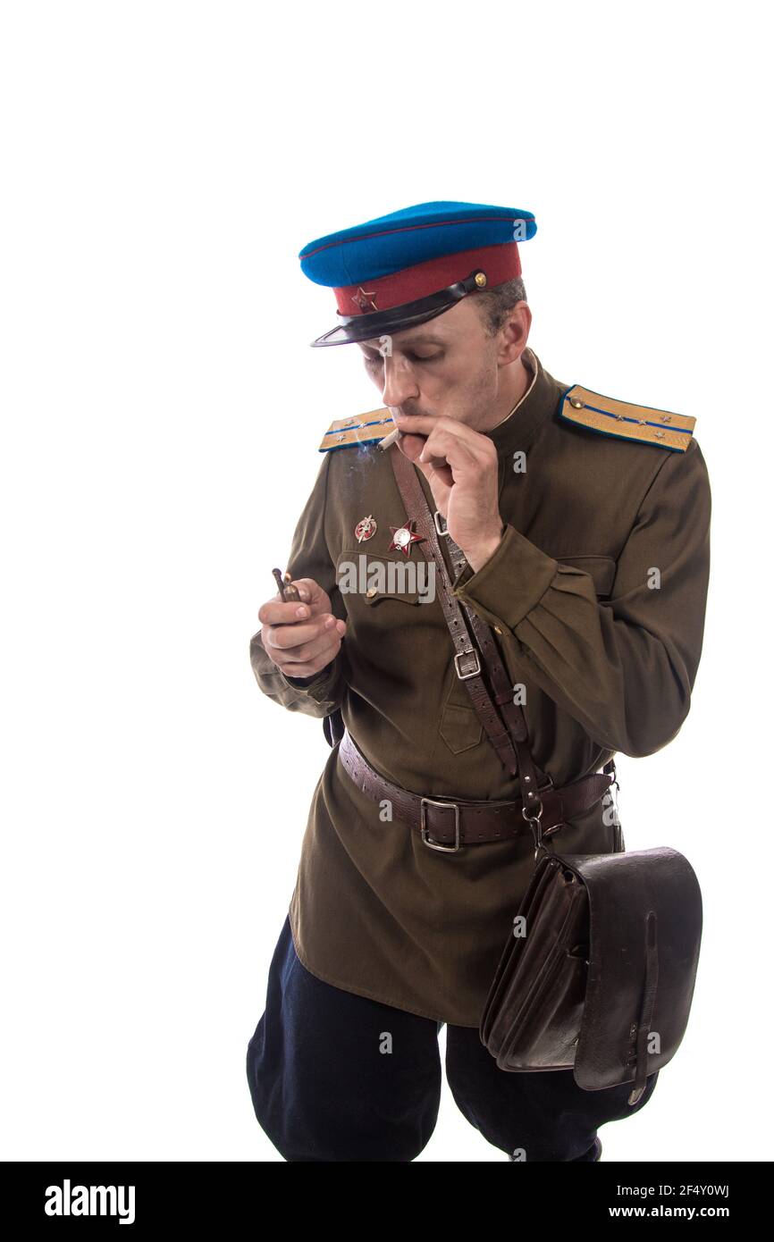 Cigaret russian hi-res stock photography and images - Alamy