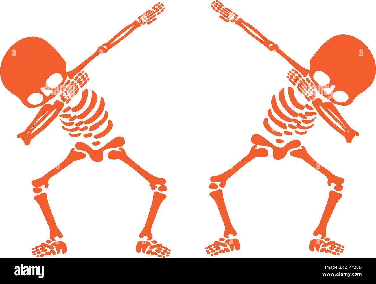 Skeleton dab, A group of skeletons dabbing Stock Vector Image & Art - Alamy