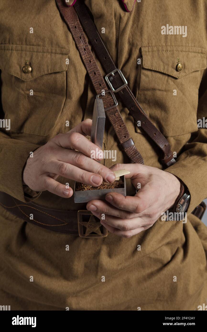 Soviet sergeant major in hi-res stock photography and images - Alamy