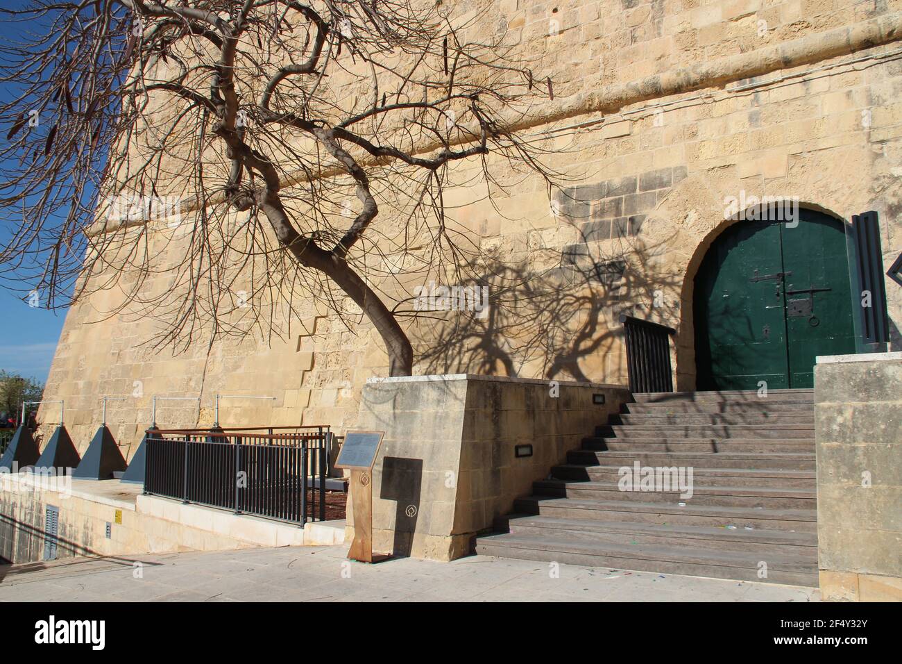 saint james cavalier in valletta (malta Stock Photo - Alamy