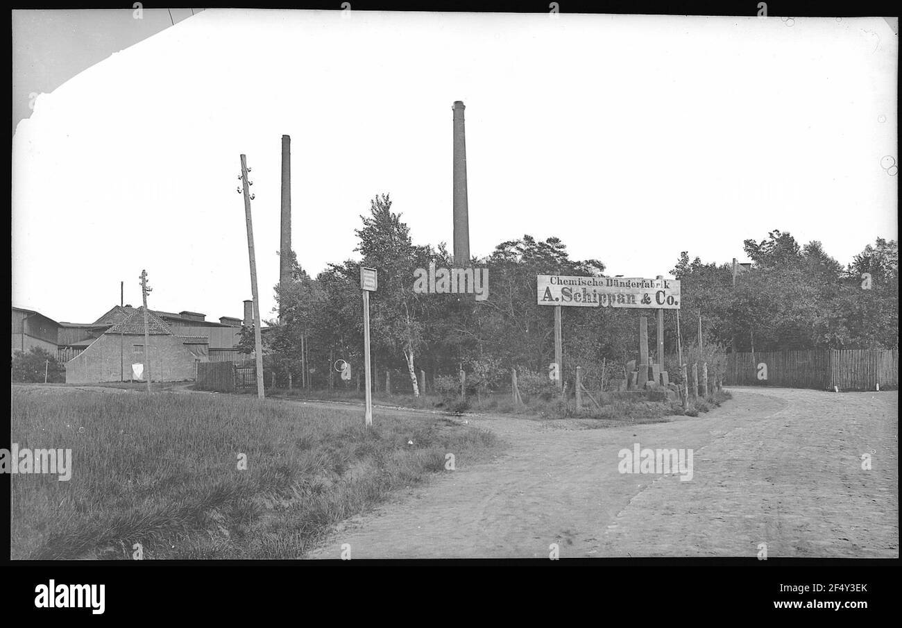 Freiberg. Entrance to the factory Schippan Stock Photo - Alamy