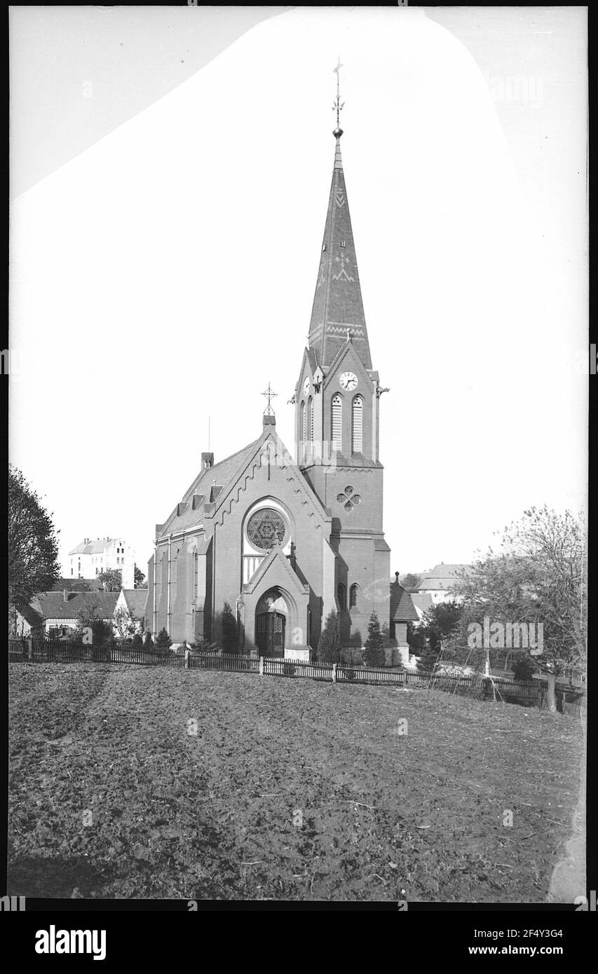 Germany protestant church Black and White Stock Photos & Images - Alamy