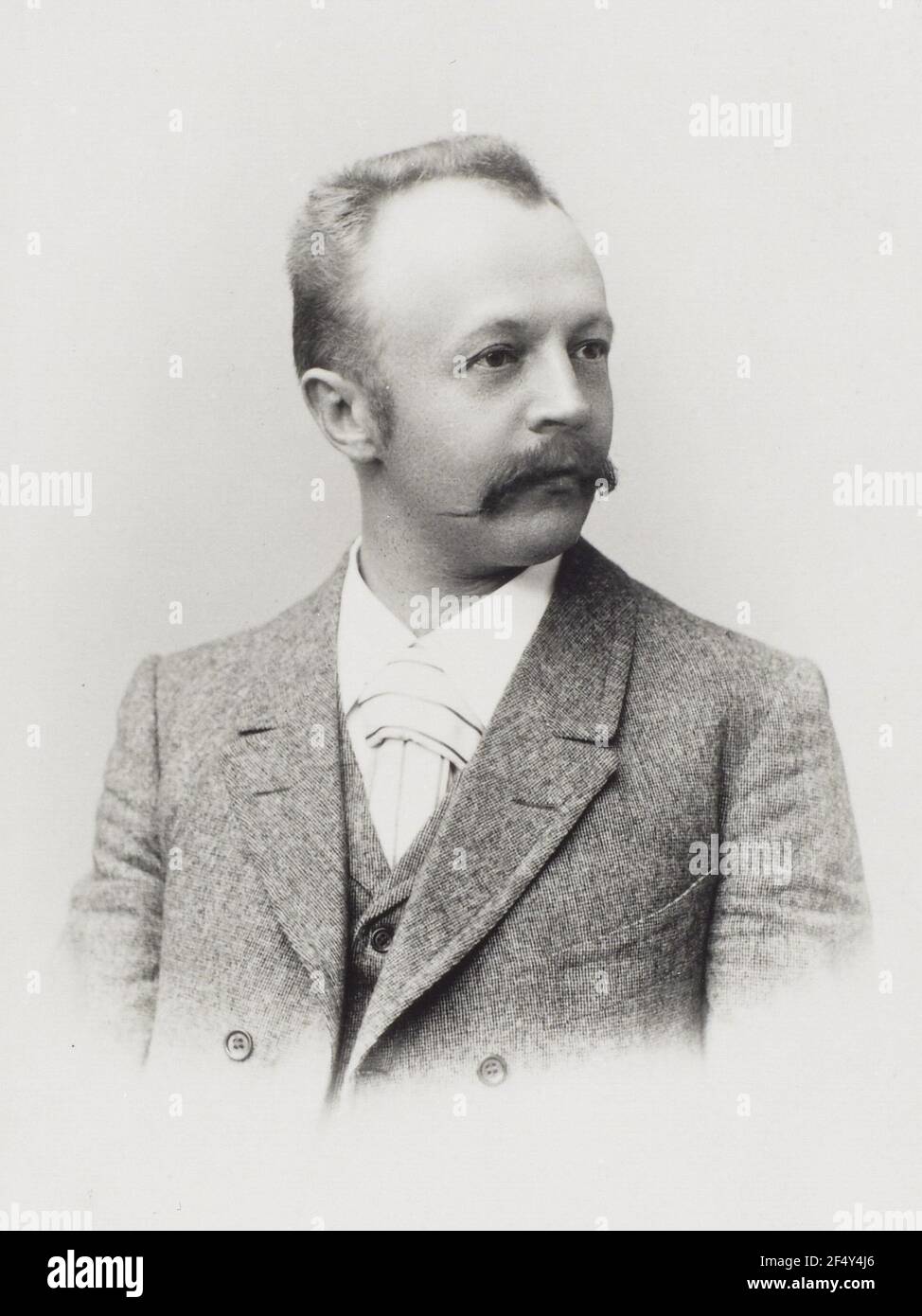 Portrait Richard Brückner (1858-1922 / after 1922; Violinist Stock ...