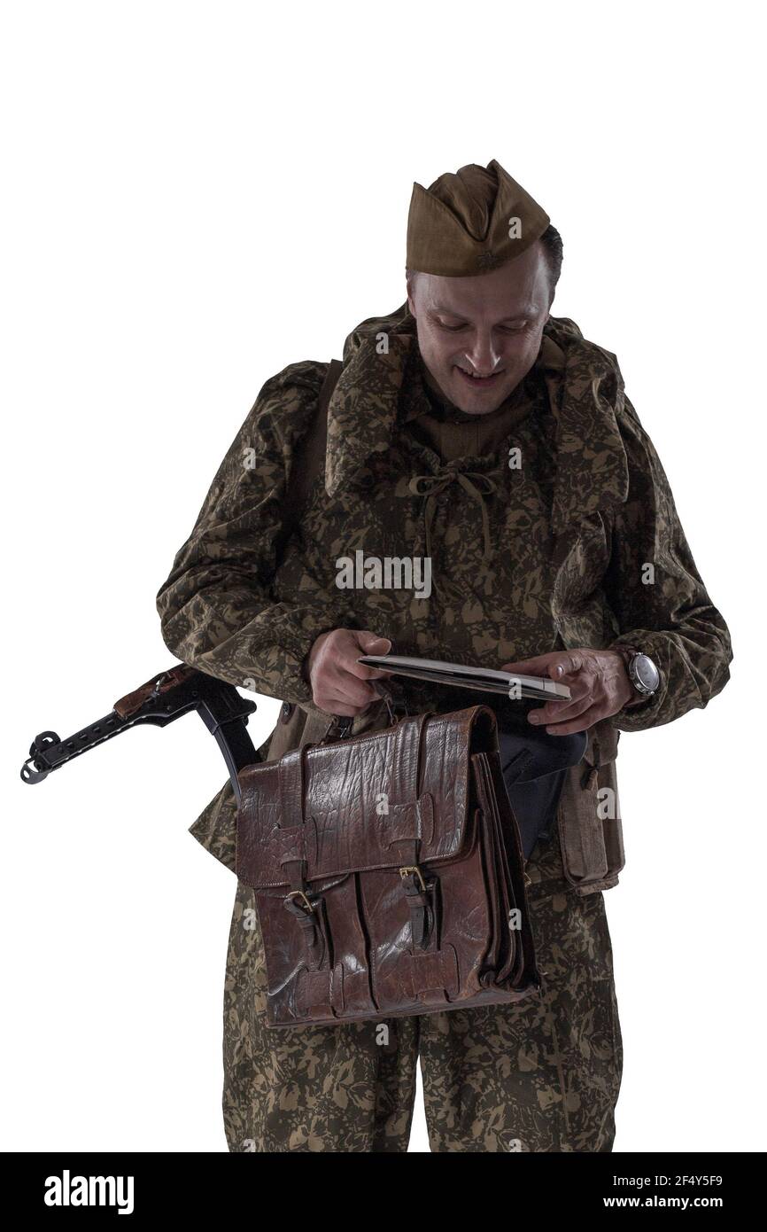 Ww2 garrison cap hi-res stock photography and images - Alamy