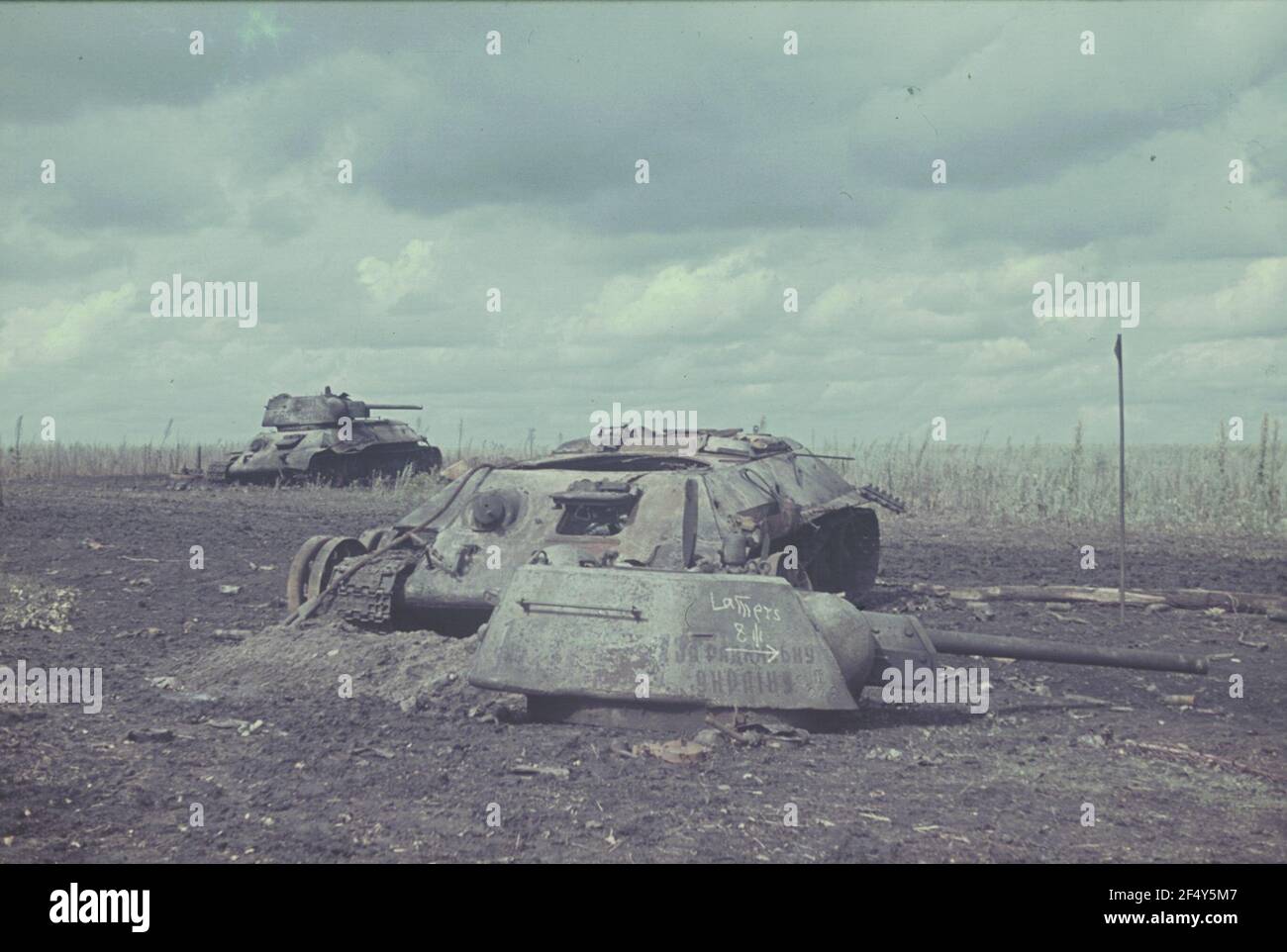 Destroyed russian tanks hi-res stock photography and images - Alamy