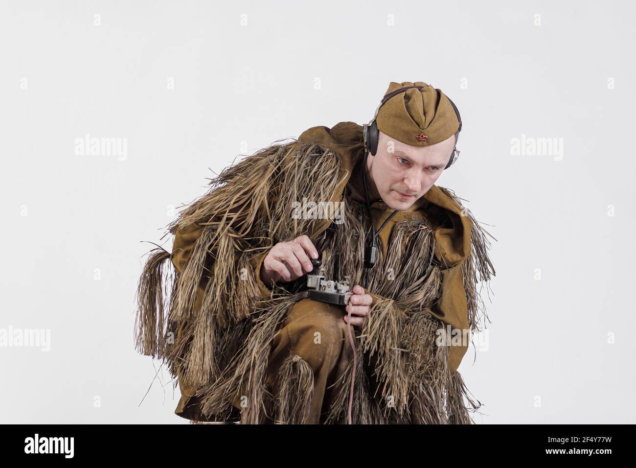 Radio operator of the wehrmacht hi-res stock photography and images - Alamy