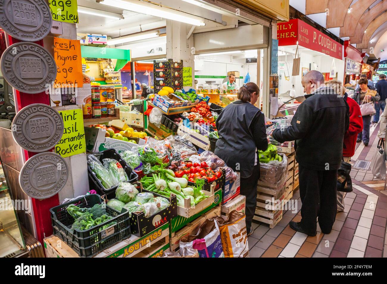 Irish food market hi-res stock photography and images - Alamy
