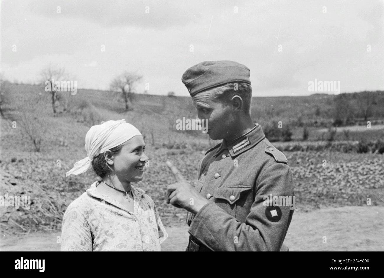 Second World War. For billeting. Soviet Union. Franz Grasser and a ...