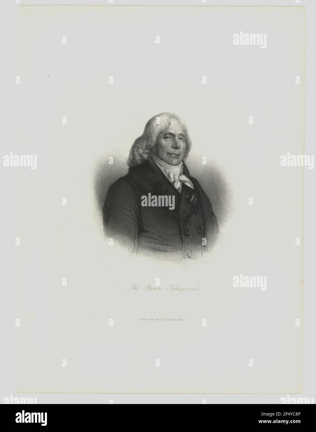 Portrait of Talleyrand Stock Photo - Alamy