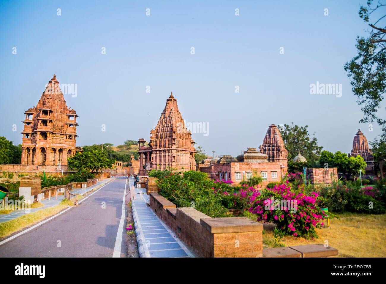India rajasthan jodhpur mandore gardens hi-res stock photography and ...