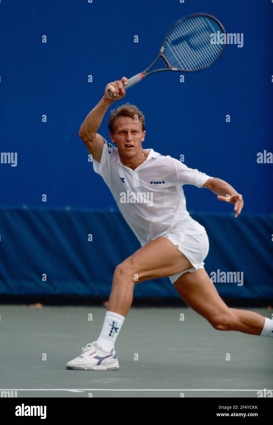 Argentinian tennis player Martin Jaite, 1988 Stock Photo - Alamy