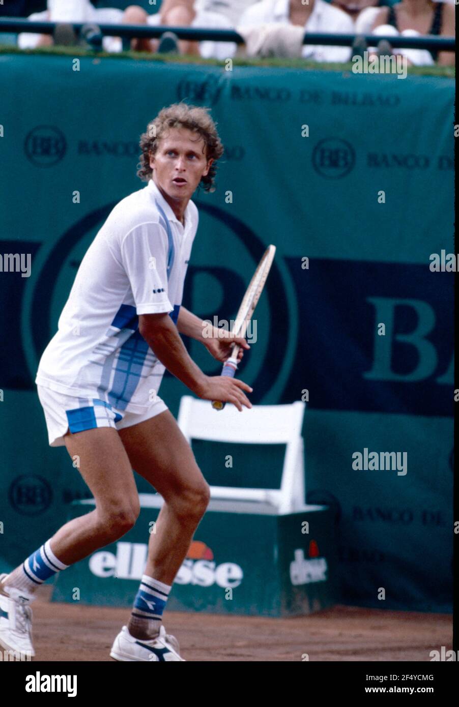 Argentinian tennis player Martin Jaite, Madrid, Spain 1990s Stock Photo ...