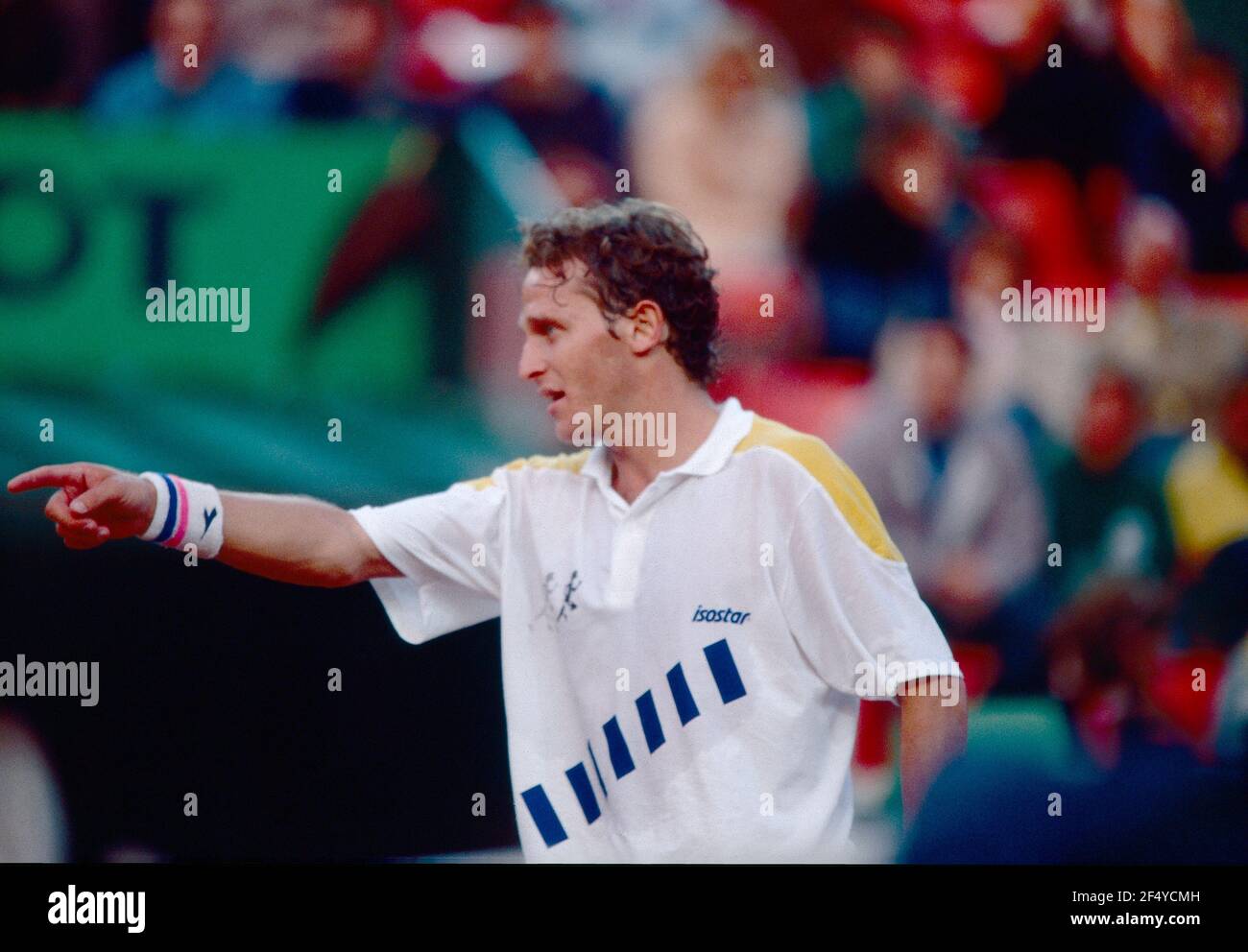 Argentinian tennis player Martin Jaite, Nice, France 1990s Stock Photo ...