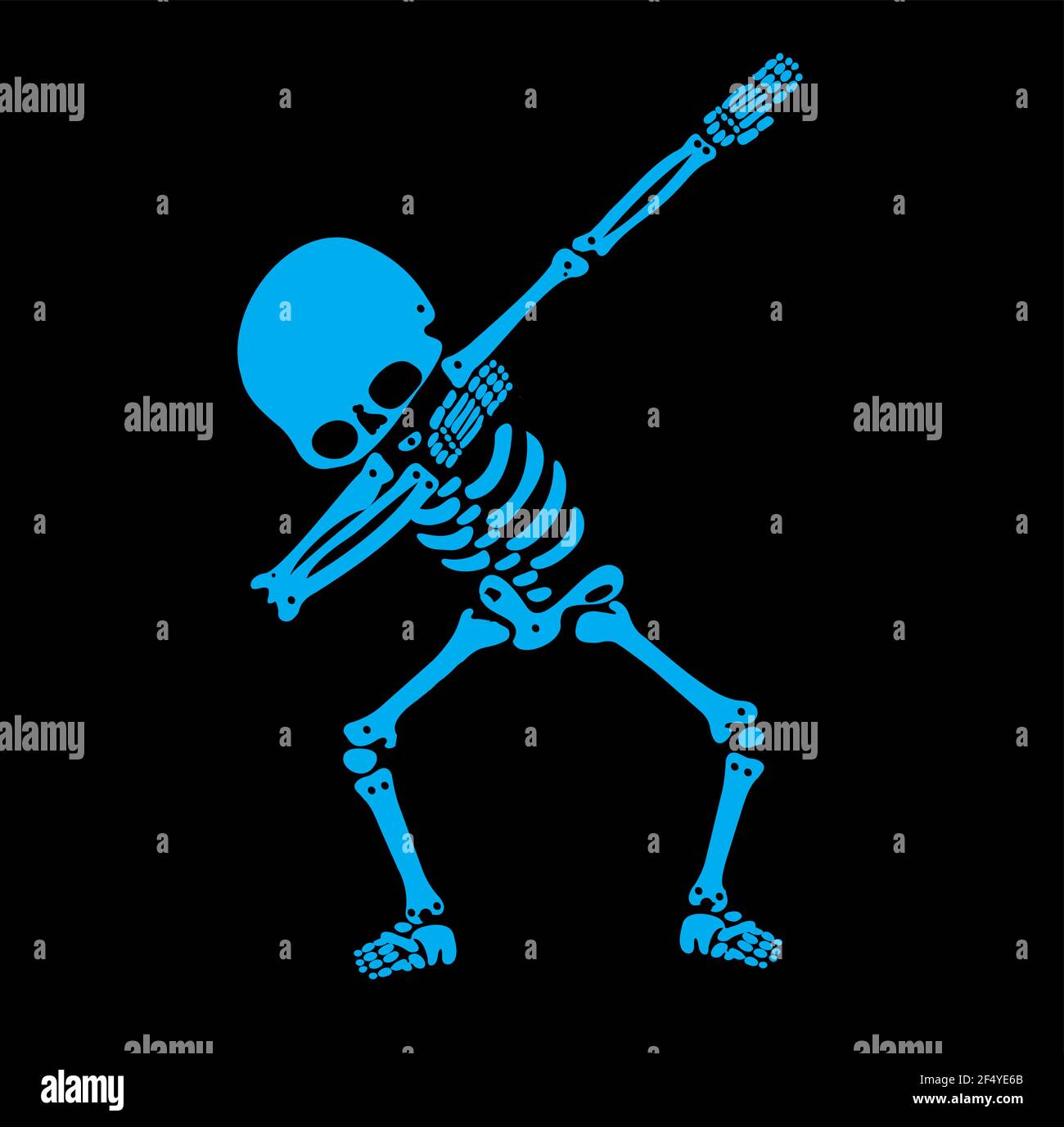 Vector skeleton dab hi-res stock photography and images - Alamy